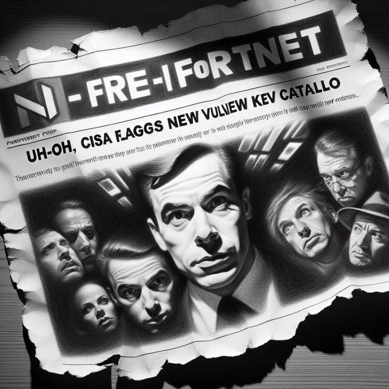 Uh-Oh, Fortinet! CISA Flags New Vulnerability in KEV Catalog - The Nimble Nerd